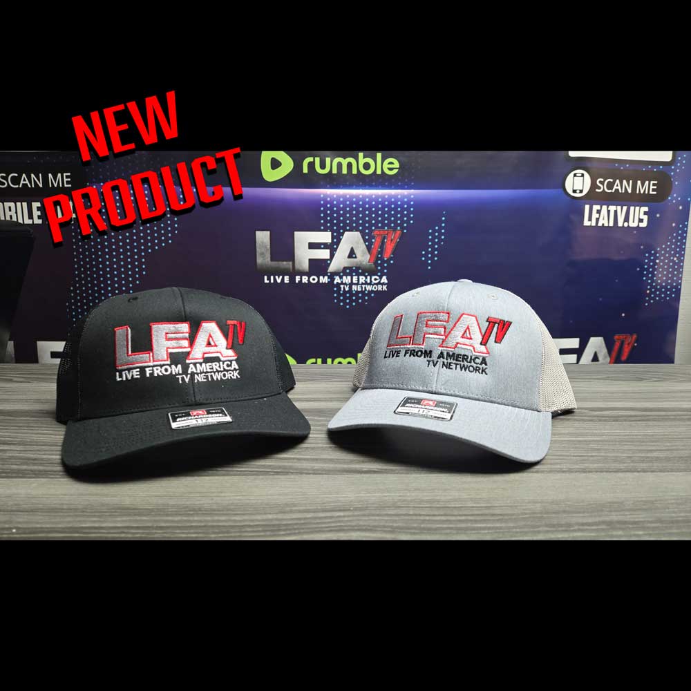 OFFICIAL LFA LOGO HATS - LFATV - LIVE FROM AMERICA - NEW 2025